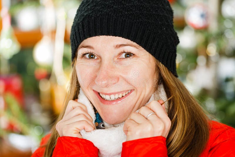 Happy young lady stock photo. Image of celebrate, adorable - 83379870