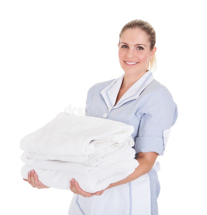 The young maid stock photo. Image of side, female, detail - 82345440