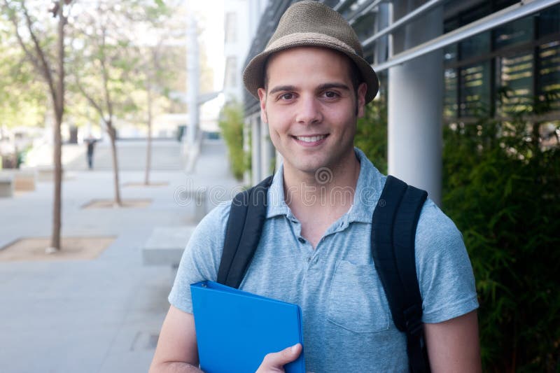 Happy young male student stock image. Image of educate - 30124511 Happy young male student stock image. Image of educate - 30124511