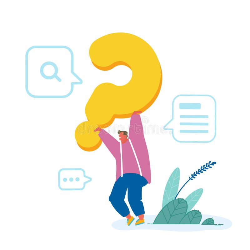 White Man Question Mark Stock Illustrations – 12,436 White Man Question ...