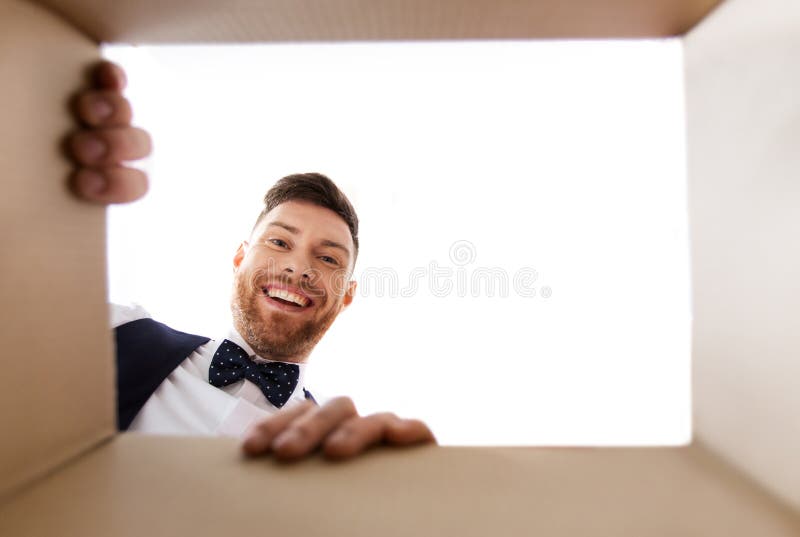 1,314 Happy Man Inside Cardboard Box Stock Photos - Free & Royalty-Free ...