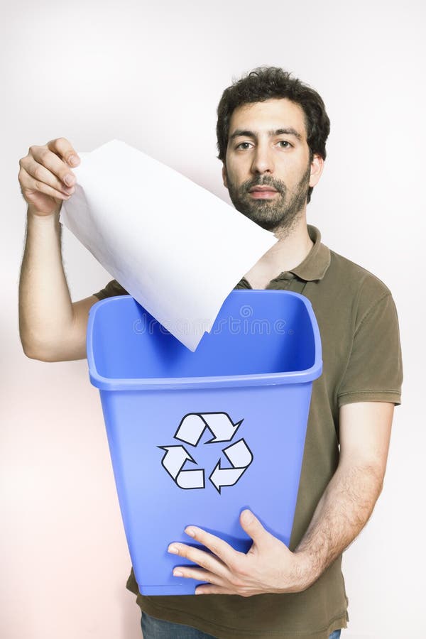 Recycling Bin Man Logo Stock Photos - Free & Royalty-Free Stock Photos ...