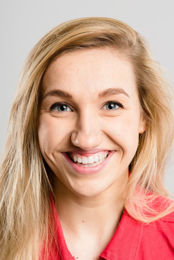 Portrait Real People High Definition Grey Background Stock Image ...