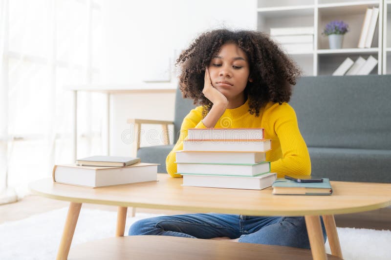 Cheerful Young Black Woman Excited Using Laptop Computer on Sofa at ...
