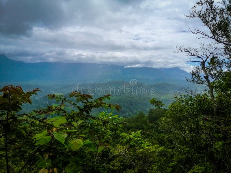 Haputale and Beragala Mountain Range in Sri Lanaka Stock Image - Image ...