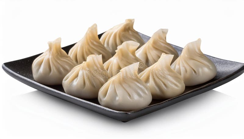 Har Gow Dumpling Side View Full Length Isolate on White Background PNG ...
