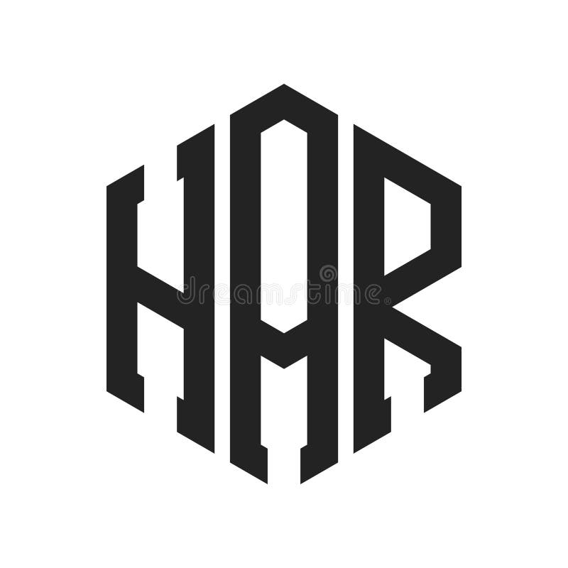 HAR Logo Design. Initial Letter HAR Monogram Logo Using Hexagon Shape ...