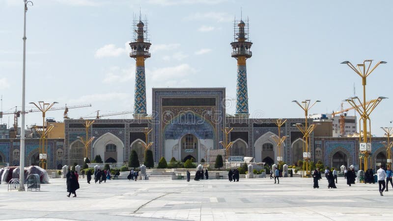 Haram Complexe Et Imam Reza Shrine Photo stock éditorial - Image du ...