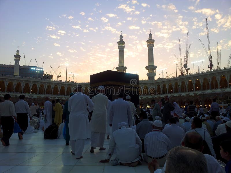 Die Ansicht Von Aus Haram-Moschee Im Mekka Heraus Redaktionelles ...