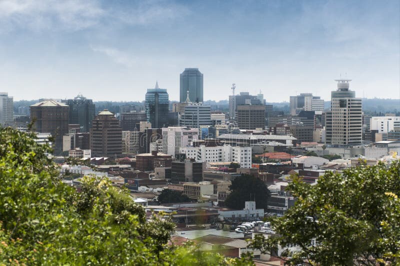 Harare editorial photography. Image of harare, aerial - 45736097