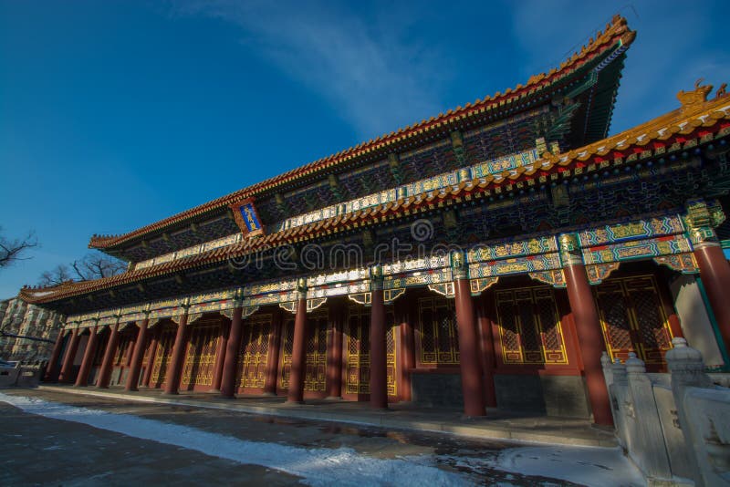 Harbin Confucian Temple stock image. Image of chinese - 36372947