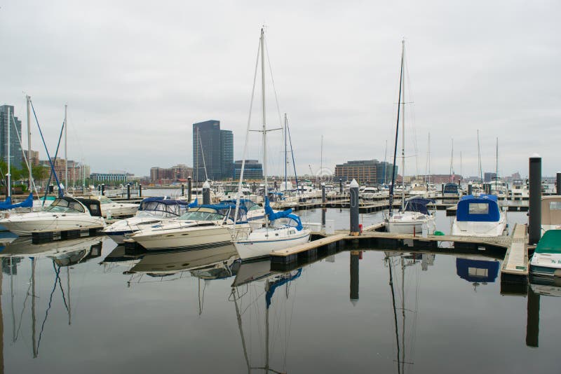 Harbor Area in Fells Point in Baltimore, Maryland Editorial Photo ...