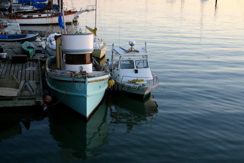 Harbor Boats stock photo. Image of peaceful, tranquility - 652950