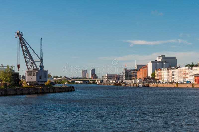 Lübeck harbor stock photo. Image of luebeck, northern - 2626866