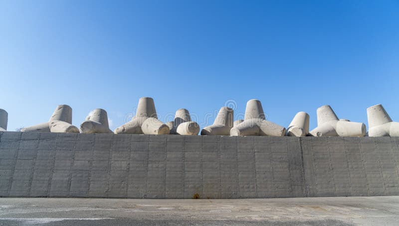 Harbor concrete wall stock photo. Image of harbour, dock - 105395052