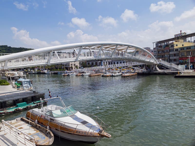 Harbor of the Gushan District Stock Image - Image of urban, outdoor ...