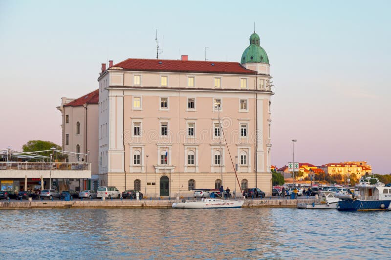 The Harbor Master S Office in Split Editorial Photography - Image of ...