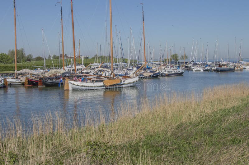 Harbor at Muiden the Netherlands Editorial Photography - Image of ...