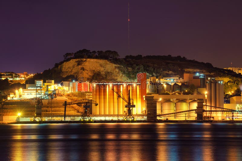 Harbor at Night Long Exposure Stock Photo - Image of boat, business ...