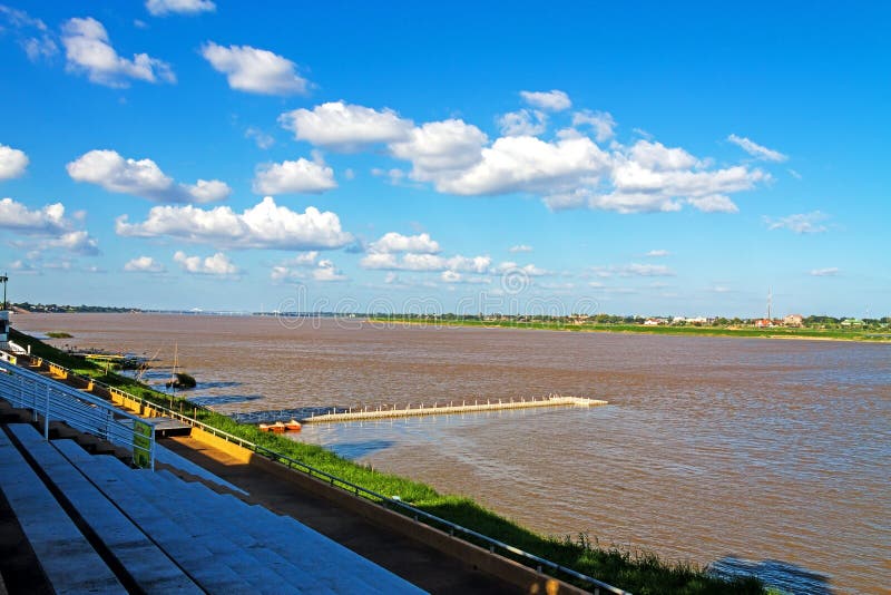 Harbor on riverside stock image. Image of asean, beautiful - 67179741