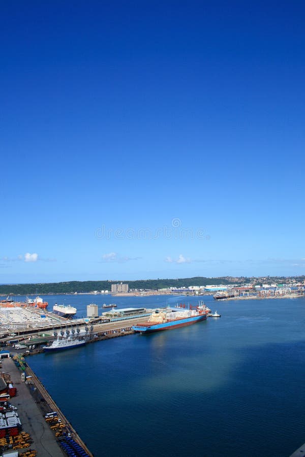 Ship deck and harbor stock image. Image of water, luxury - 8186009