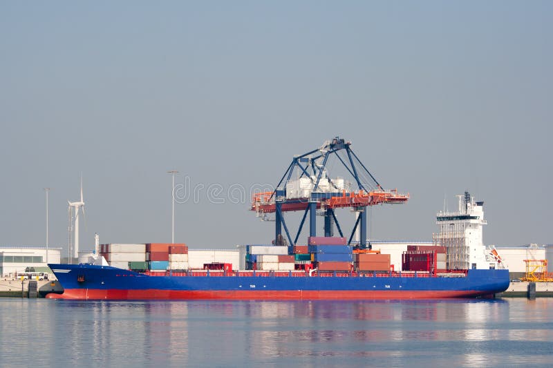 Harbor shipping stock photo. Image of loading, economy - 21441438