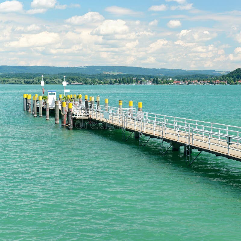Harbor for ships stock image. Image of lake, seaside - 59342015
