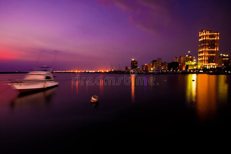Harbor Square, Manila Bay, Philippines Stock Photo - Image of city ...