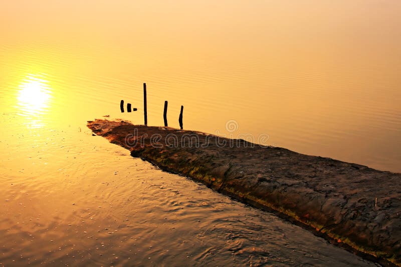 Harbor Sunset stock photo. Image of marine, backdrop, night - 7471058