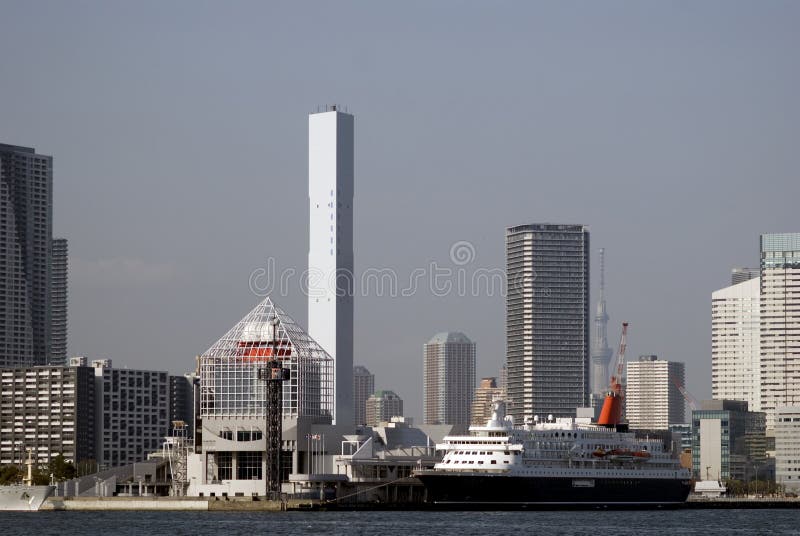 Harbor, Tokyo, Japan stock photo. Image of river, japanese - 30576776