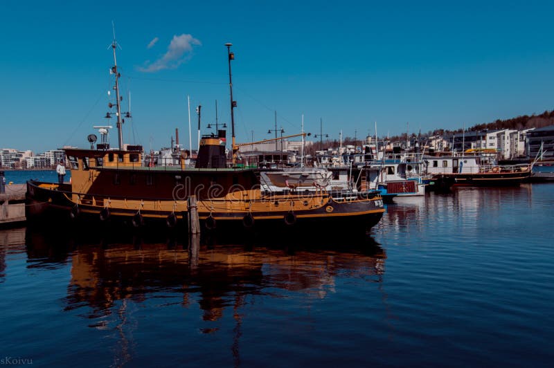 Harbor, Water, Water Transportation, Reflection Stock Photo - Image of ...