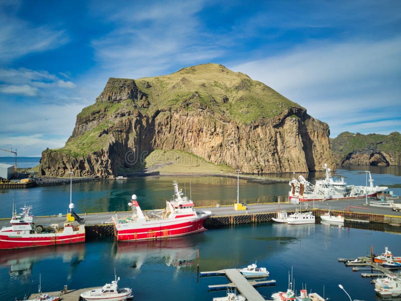 Harbor in the Westman Islands Editorial Photography - Image of islands ...