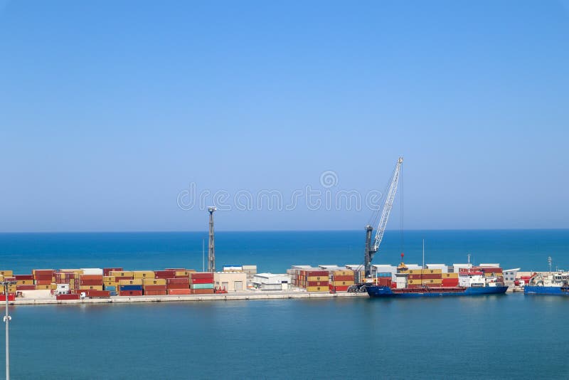 The Harbour of Bari, Italy editorial image. Image of coast - 260079010
