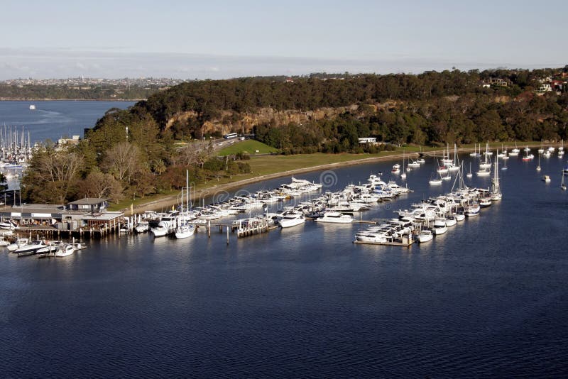Harbour Bay stock image. Image of sydney, traffic, sailboat - 1131325
