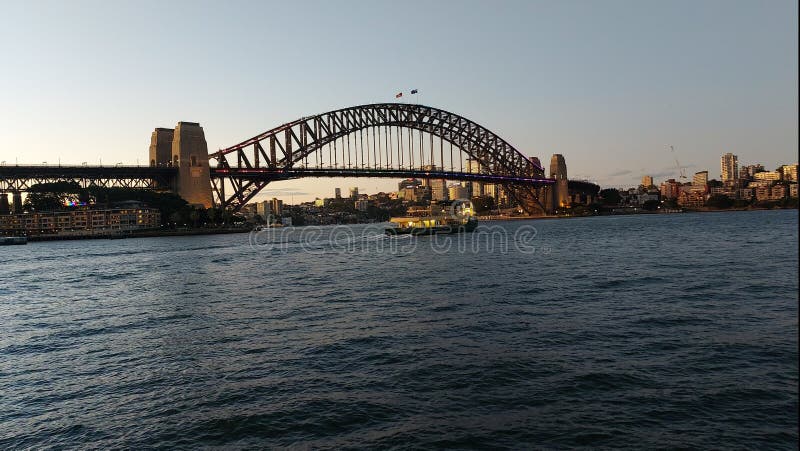 Harbour Bridge Sydney Beautiful Scenery Stock Photo - Image of scenery ...