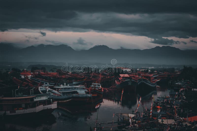 Harbour of Central Java Indonesia Asia Editorial Stock Photo - Image of ...