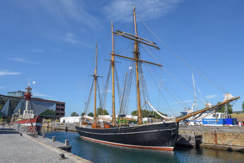 The Harbour of Helsingor on Denmark Editorial Photo - Image of ...