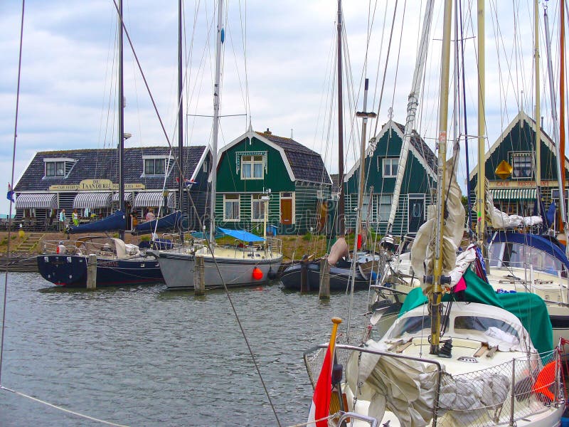 Marken island, Netherlands editorial stock photo. Image of city - 51522633