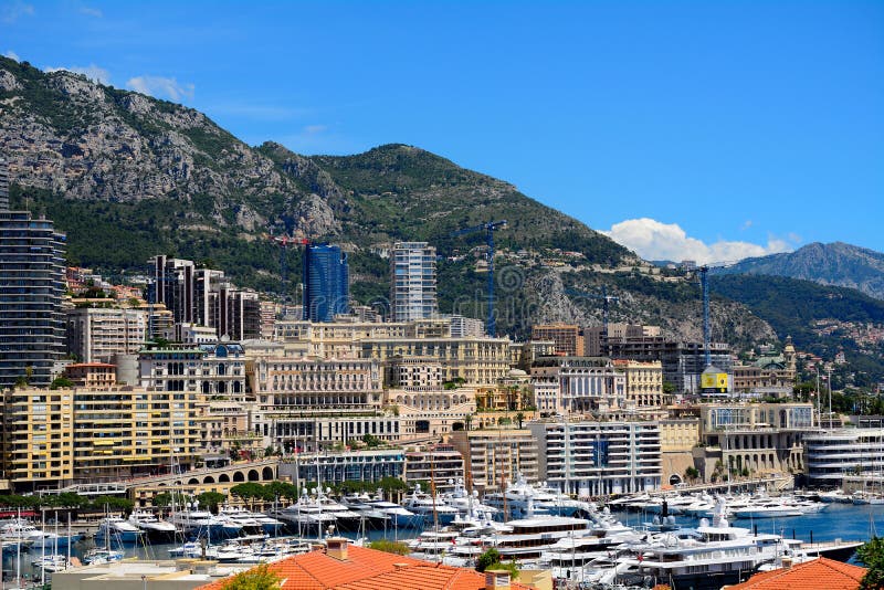 Harbour, La Condamine, Monaco Editorial Photo - Image of modern ...