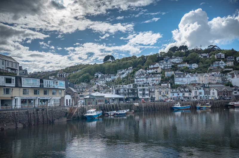 Looe Harbour on the South Coast of Cornwall Editorial Image - Image of ...