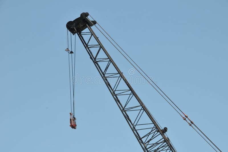 Harbour machine stock photo. Image of crane, chain, container - 47381116
