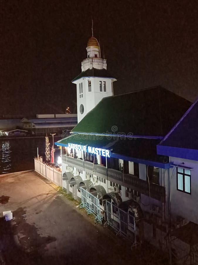 Harbour Master, Tj Perak, Surabaya, East Java, Indonesia Editorial ...