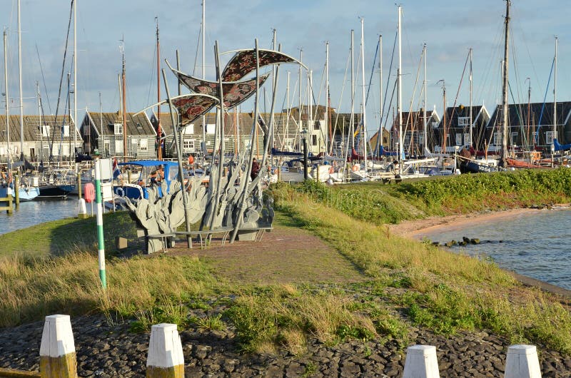 Harbour in Netherlands editorial photography. Image of outdoor - 82680652