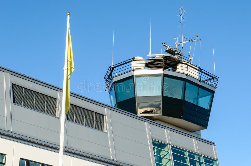 Harbour or Port Control Tower Stock Photo - Image of grey, outlook ...