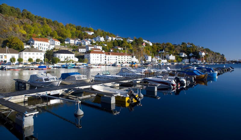 Harbour of Risor, Norway editorial photo. Image of municipal - 170026976
