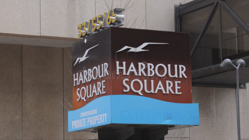Harbour Square in Toronto Canada - TORONTO, CANADA - APRIL 15, 2024 ...