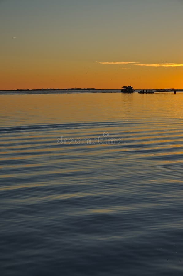 Harbour at sunset stock photo. Image of european, passengers - 64549998