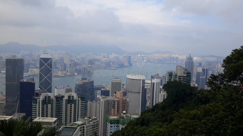 Harbour view in hong kong editorial stock photo. Image of harbour ...