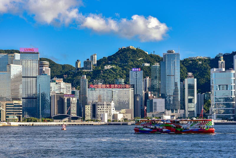 The Harbour View of TST Hong Kong Editorial Stock Image - Image of ...