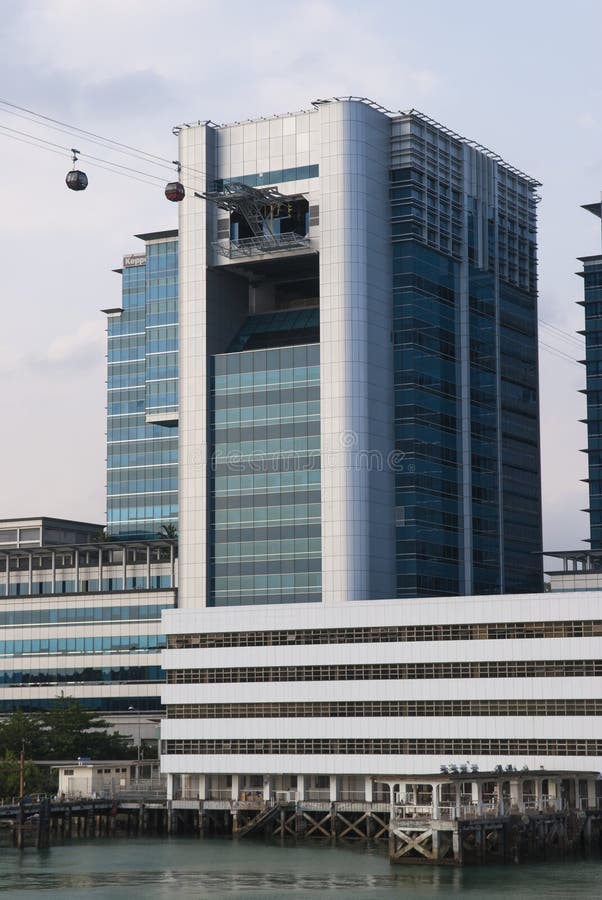 The Harbourfront Center in Singapore Stock Image - Image of harbour ...